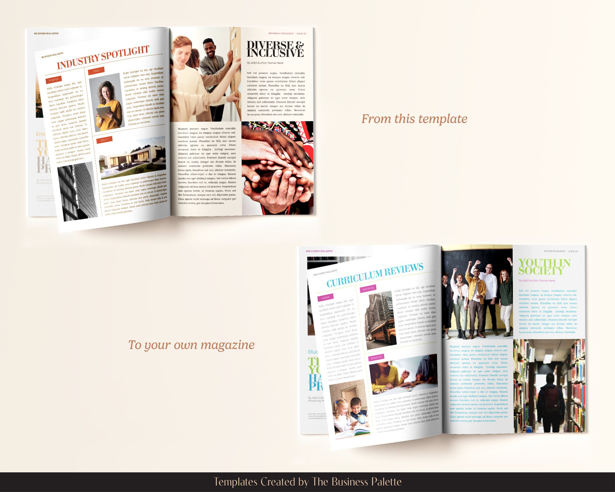 Three Magazines Bundle Startup Business Vol. 1 & 2 Customizable in ...