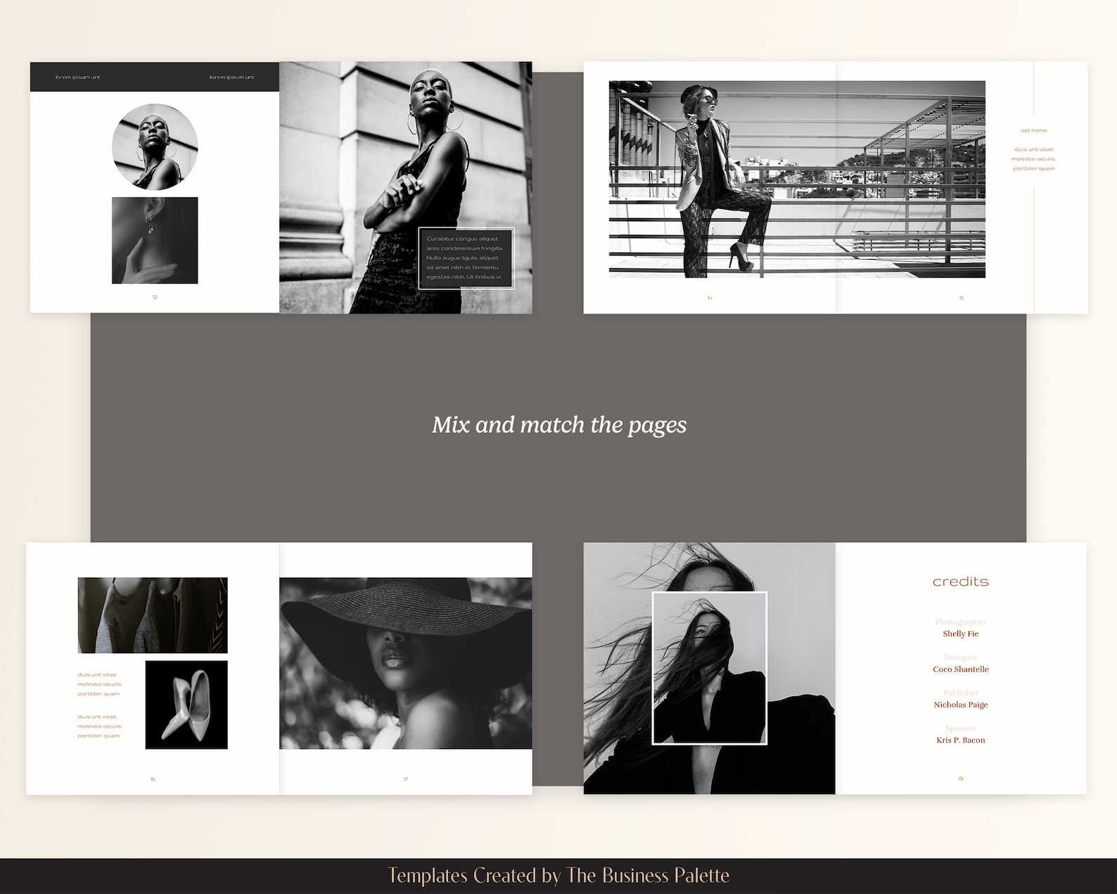 Minimalist Lookbook | Square Digital Magazine | 20 Pages Canva ...