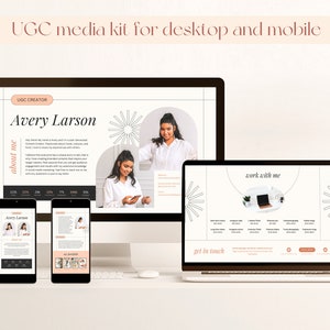 UGC Creator Media Kit and Rates for Desktop and Mobile | User-generated ...
