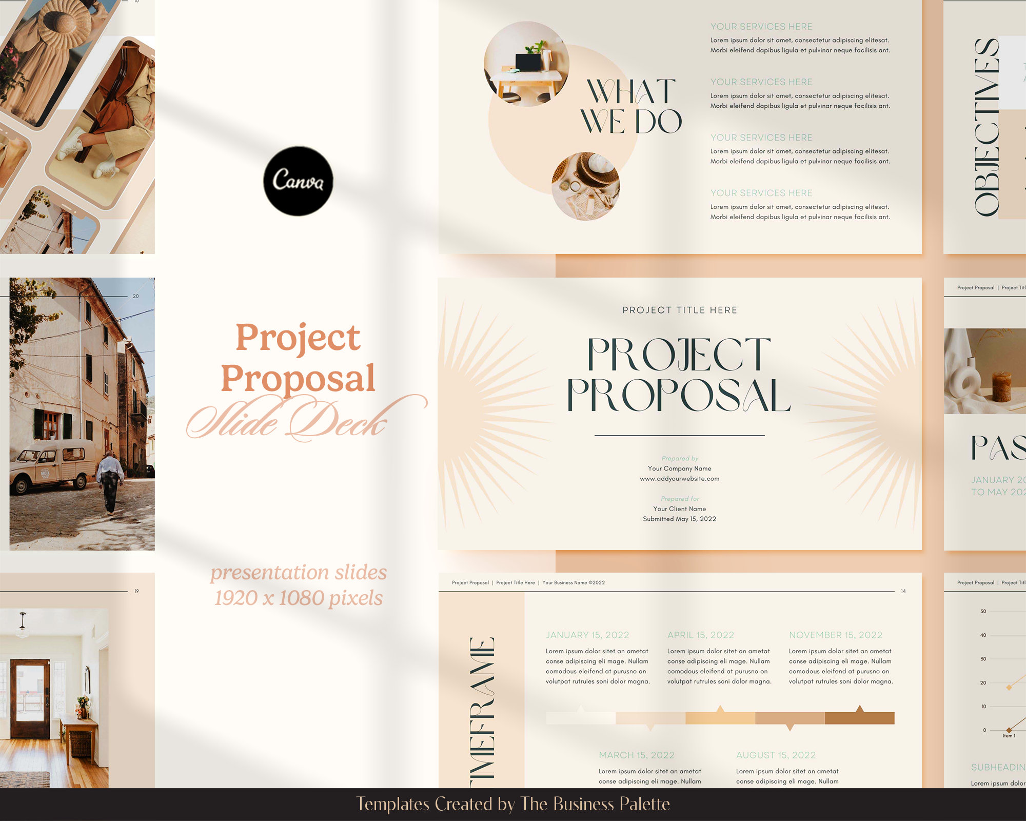 Project Proposal Presentation | Customizable in Canva | 28 Slides ...