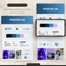 Tech & Saas Brand Board | Canva Template | Premade Branding Kit | Fully ...