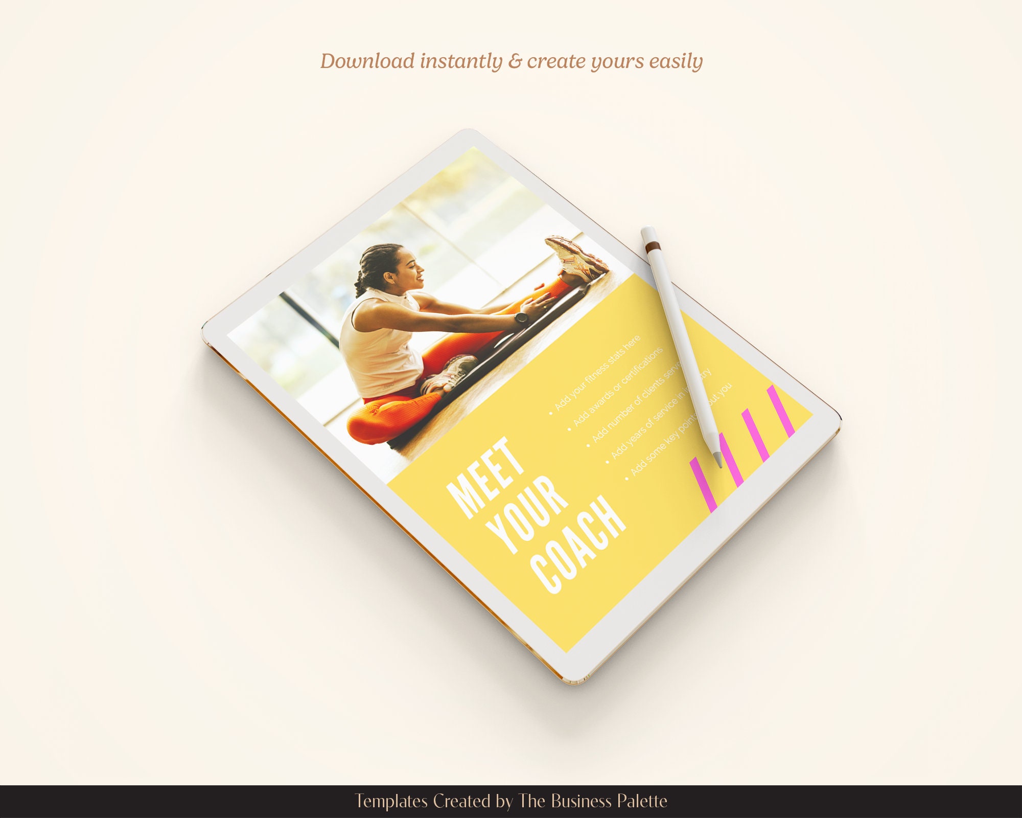 Fitness Welcome Packet | Customizable in Canva | 24 Pages Template ...