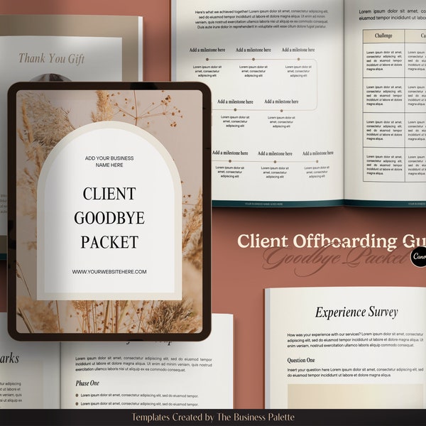 Wedding Client Goodbye Guide - Etsy