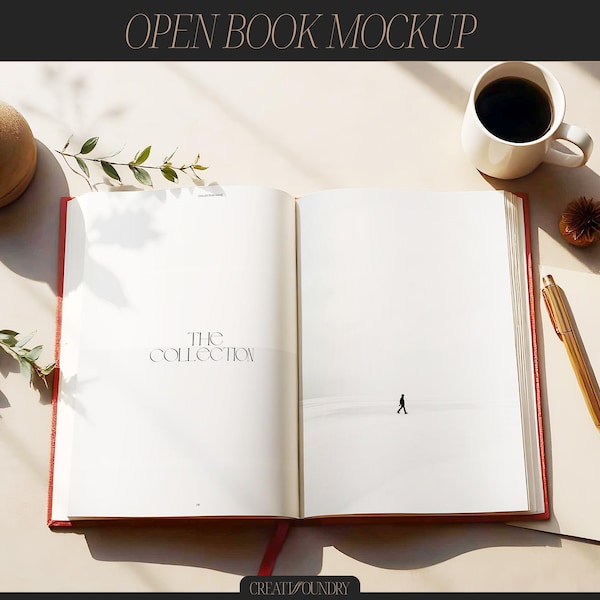 Open Album Template - Etsy
