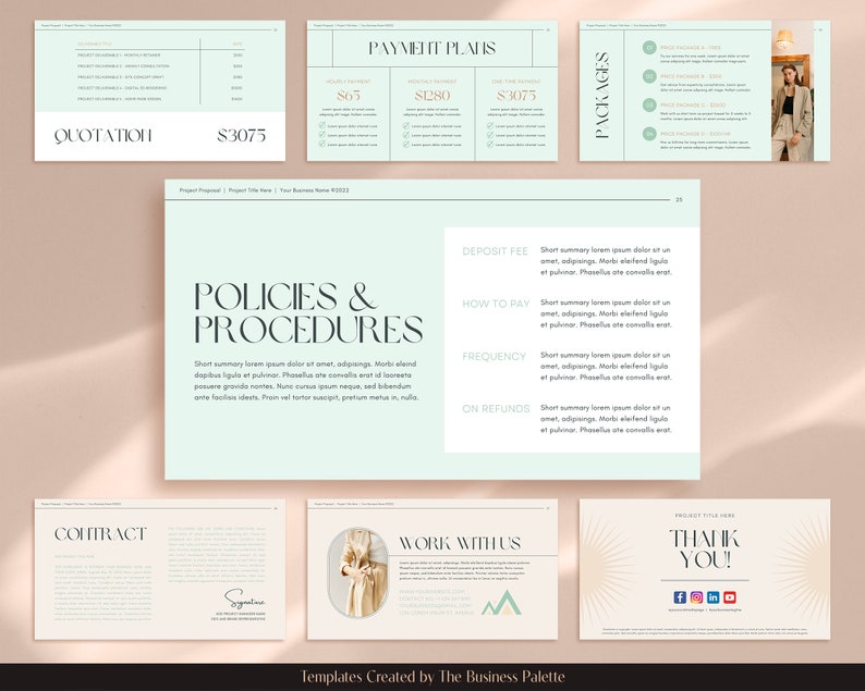 Project Proposal Presentation | Customizable in Canva | 28 Slides | 1920 X 1080 Pixels | Modern ...