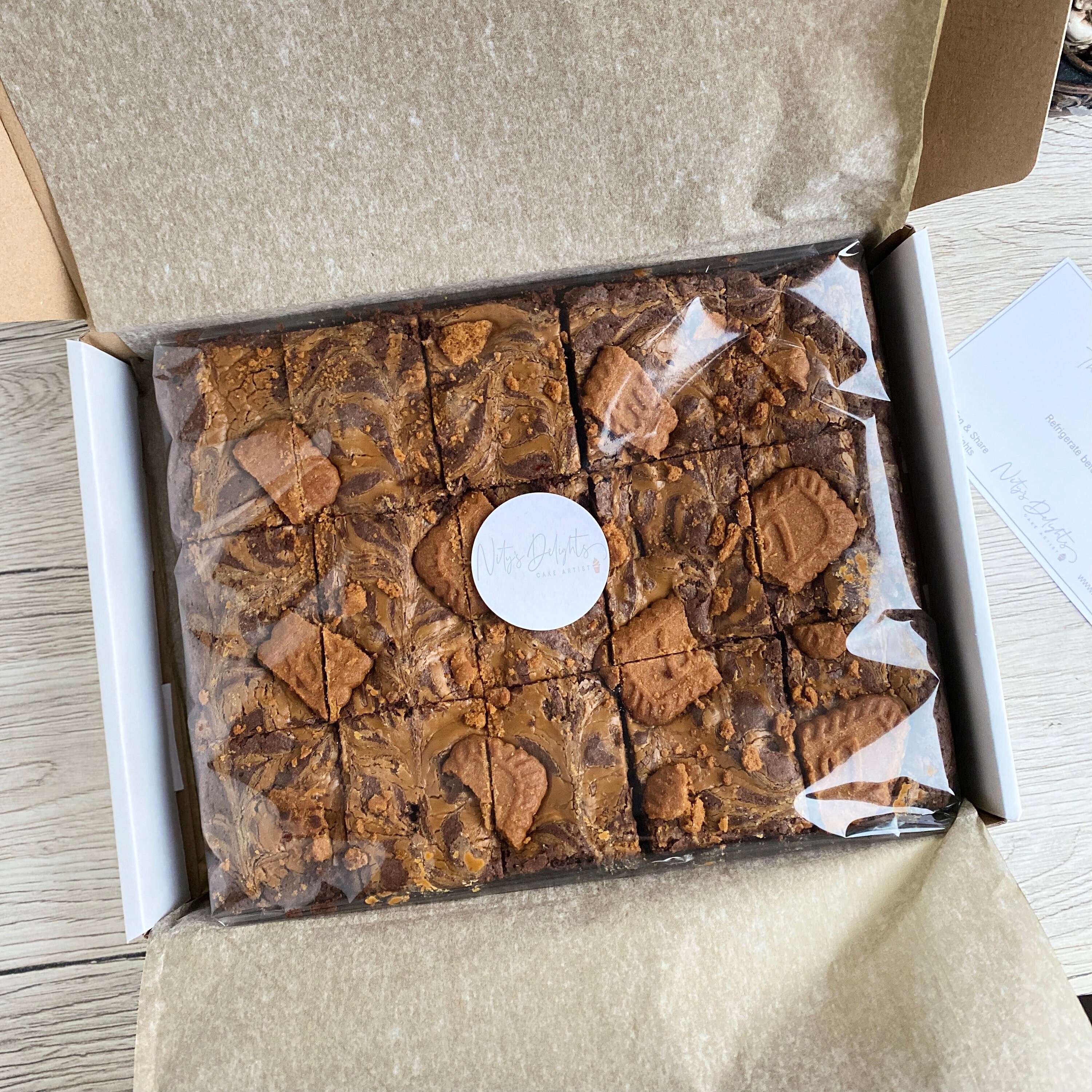 Vegan Brownies - Choose Your Flavour - Classic, Biscoff, Oreo, Birthday ...