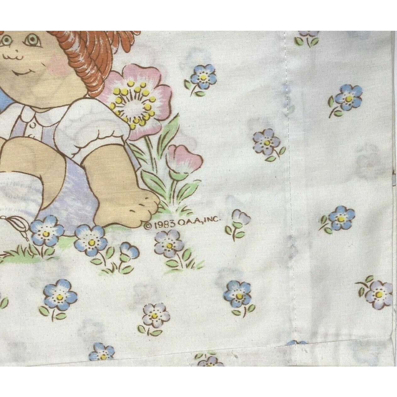 Vintage 1983 Cabbage Patch Kids Pillowcase: Springs Collectible Bedding ...