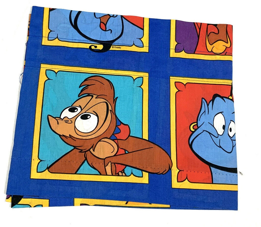 90s Aladdin Disney Vintage 1993 Window Valance Curtain - Etsy