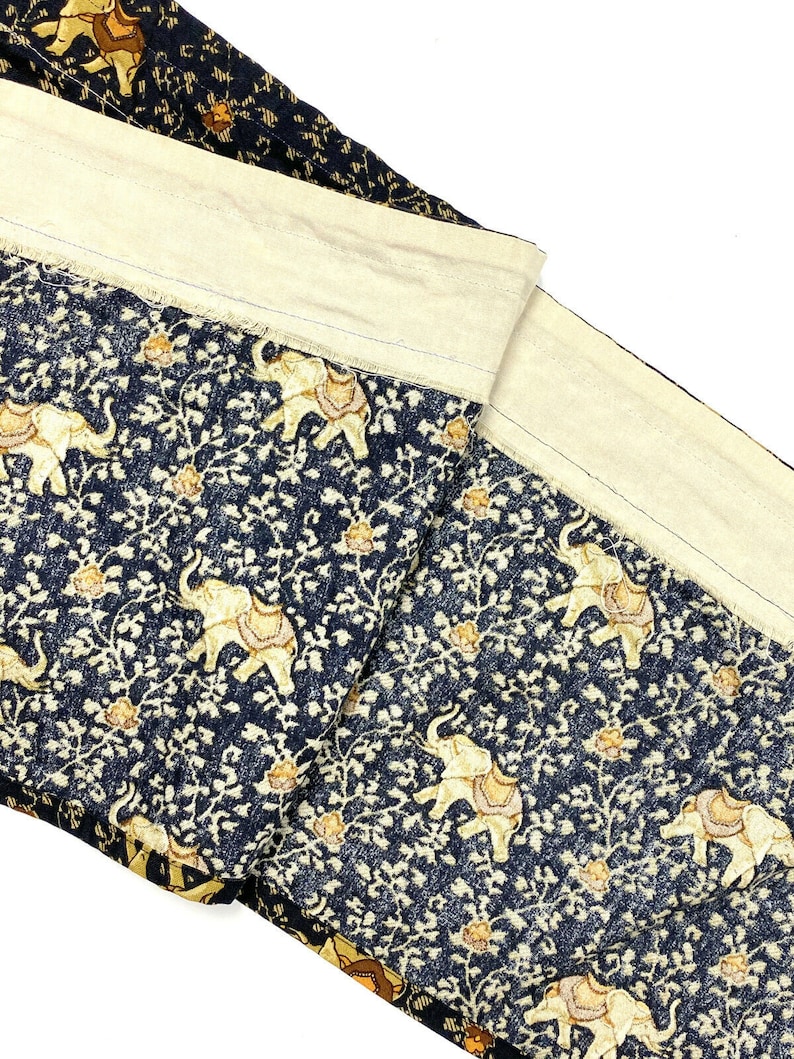 Custom Made Vintage P Kaufmann Elephant Walk Set 3 Curtains Valances ...