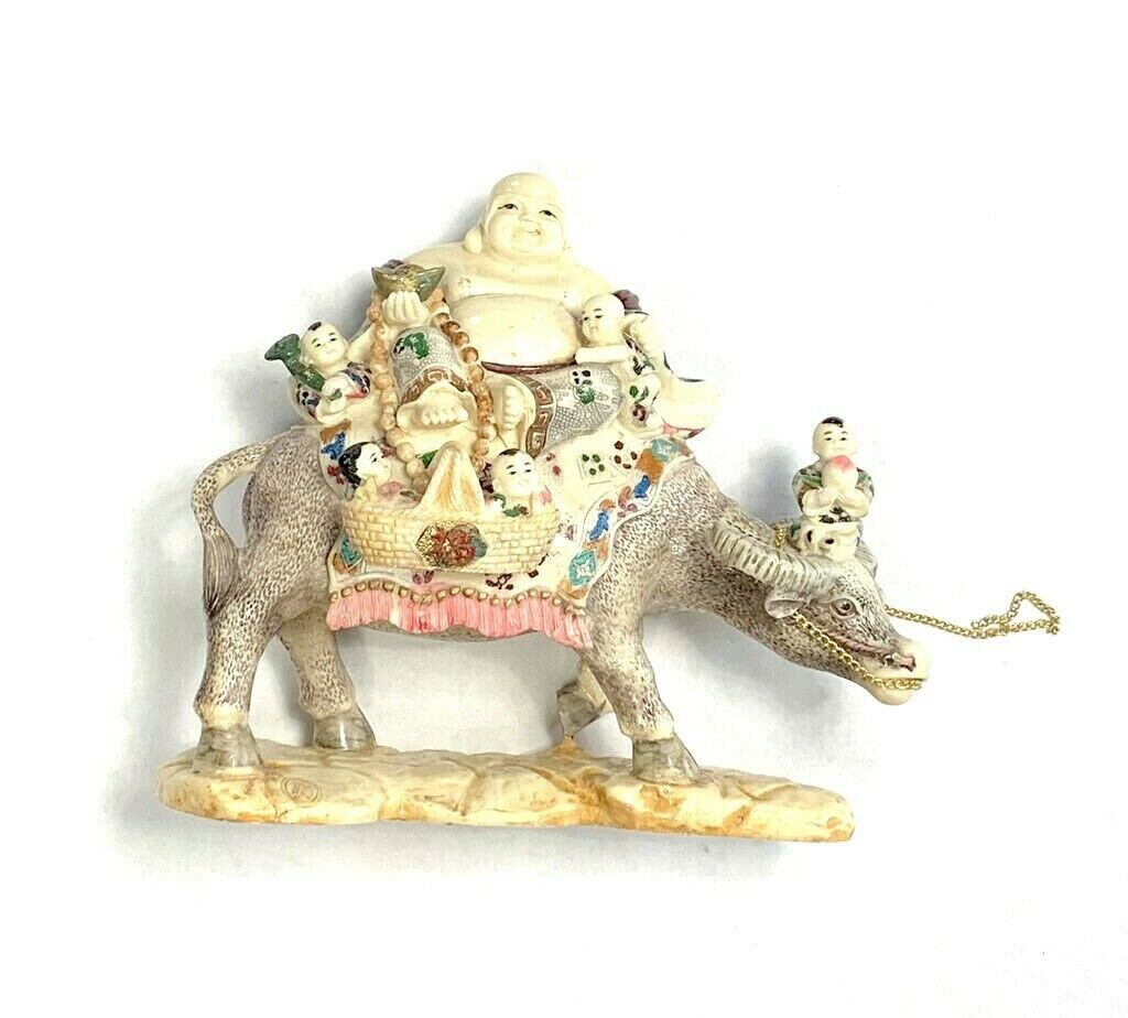 Rare Buddha Cow Children Statue Figurine Religious Decor | Etsy