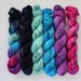 Hand Dyed Yarn - Galaxy - on Cotton or Wool Bases. - Etsy