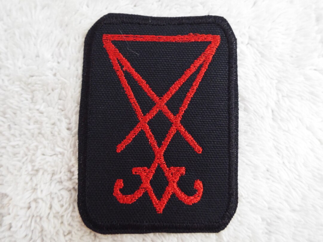 Sigil of Lucifer Embroidery Iron-on Patch - Etsy