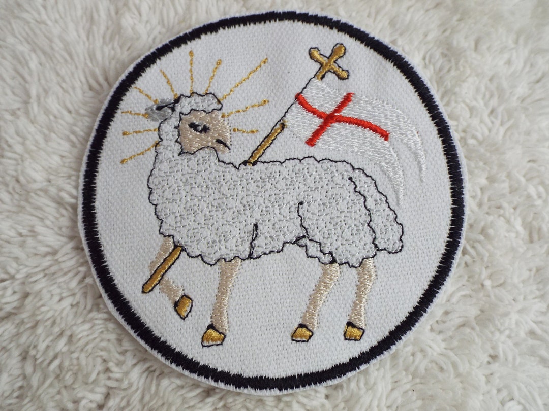 Lamb of God Iron-on Patch - Etsy