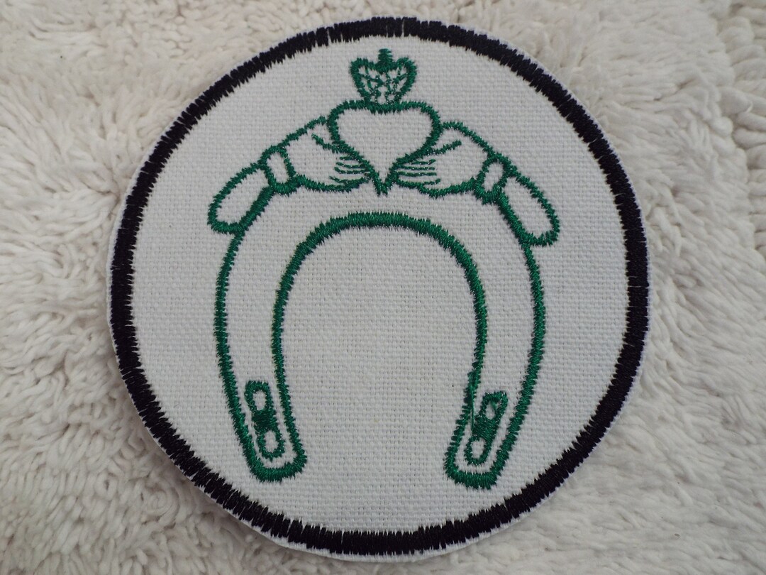 Irish Claddagh Love Loyalty Friendship Embroidered Iron on Patch - Etsy