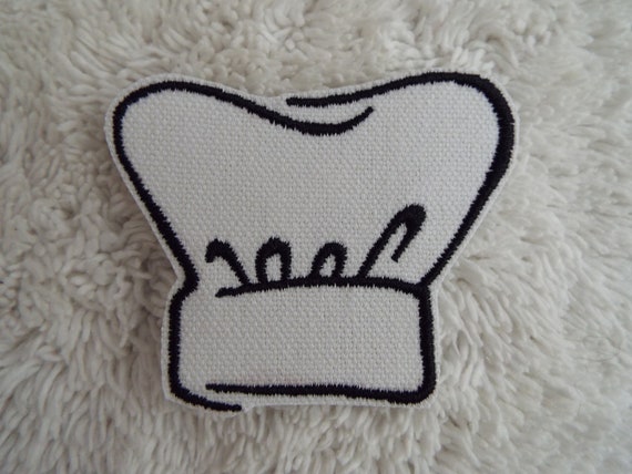 Chef Hat Iron-on Patch - Etsy