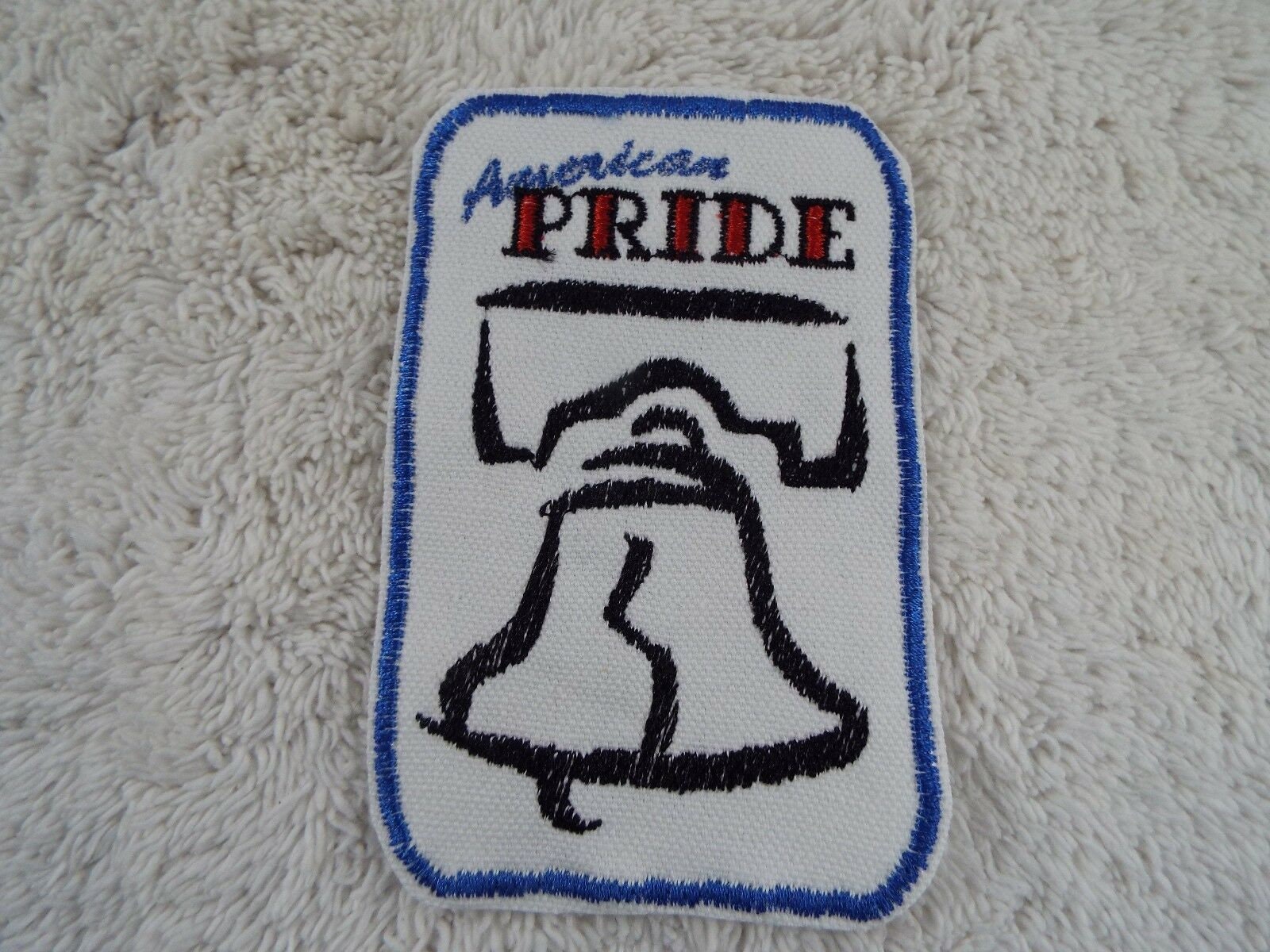 American Pride Liberty Bell Embroidery Iron-on Patch - Etsy