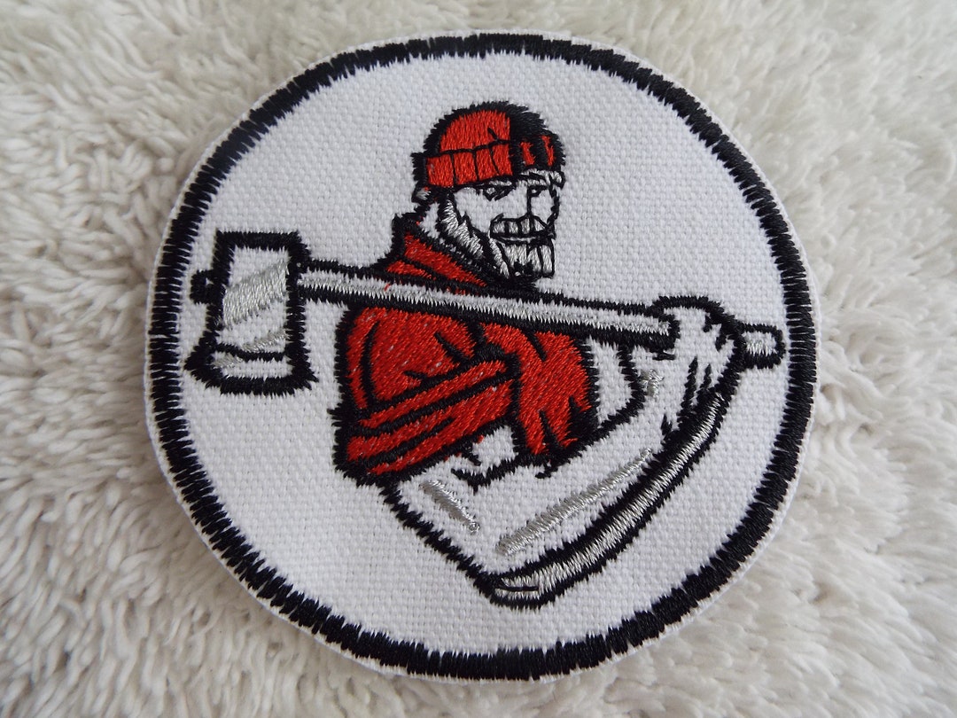 Lumberjack Embroidered Iron on Patch - Etsy