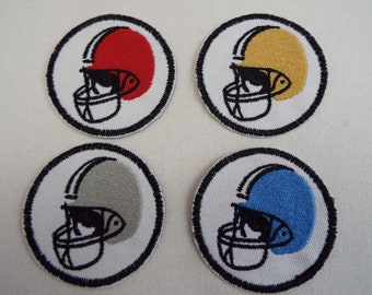 Football Helmet Patch, Any Color Custom Made - Etsy