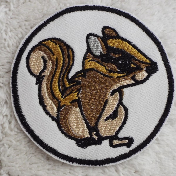 Chipmunk Applique - Etsy