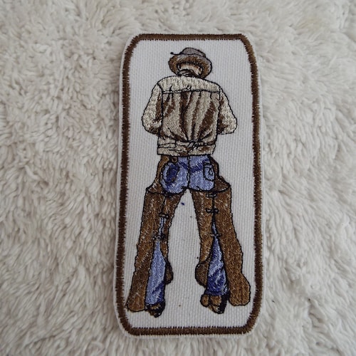 Cowgirl/cowboy Boot Iron on Patch - Etsy