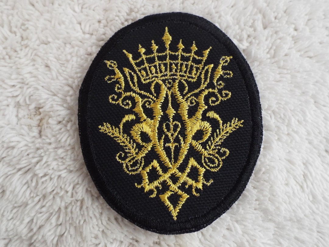 Crown Crest Iron-on Patch - Etsy