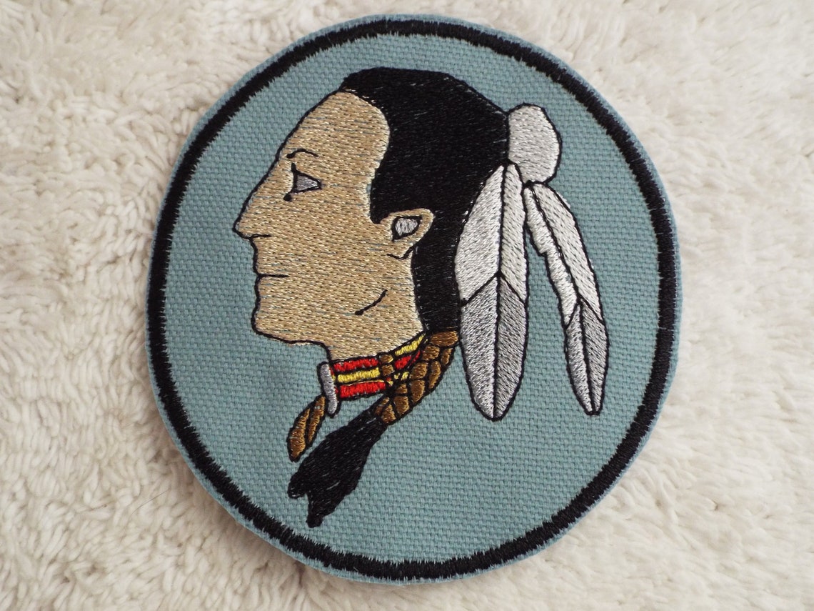Native American Indian Embroidery Iron-on Patch | Etsy