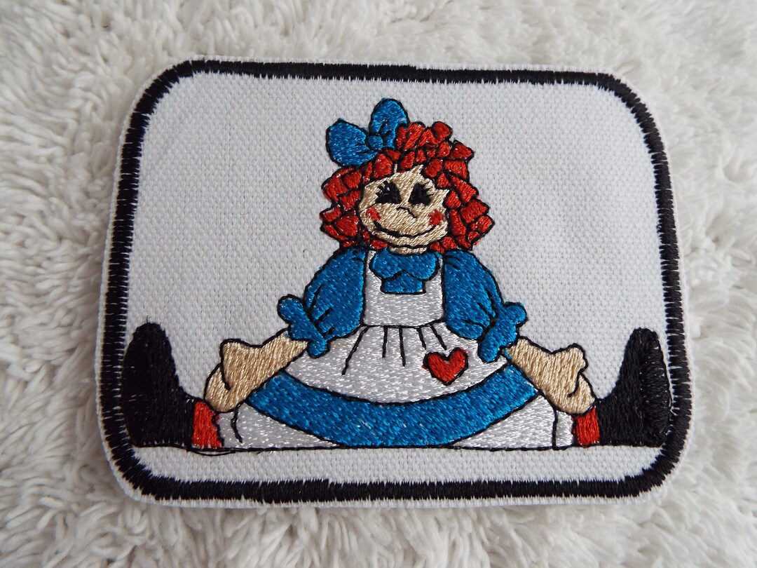 Rag Doll Iron-on Patch - Etsy