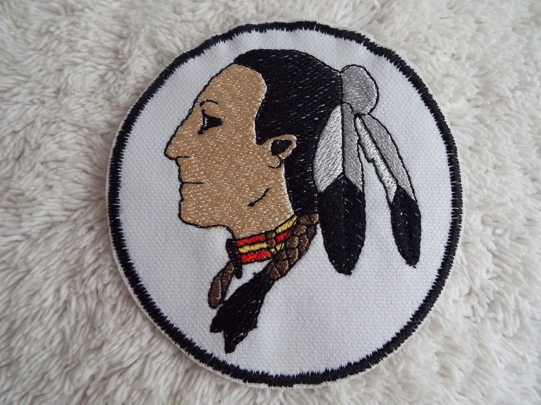 Native American Indian Embroidery Iron-on Patch - Etsy