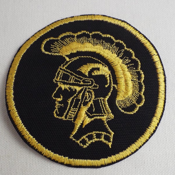 Spartan Helmet Patch - Etsy
