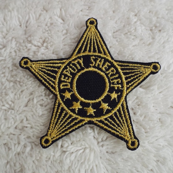 Sheriff Patch - Etsy
