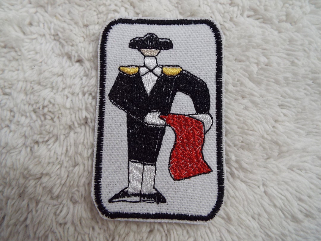 Matador Bull Fighter Embroidery Iron-on Patch - Etsy