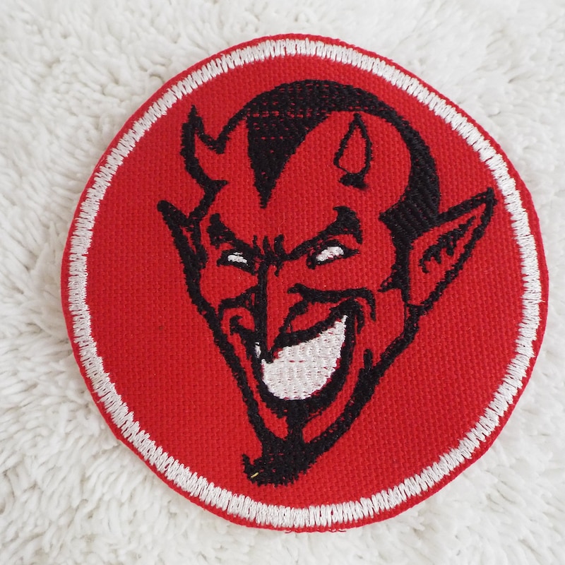 Red Devil Patch - Etsy