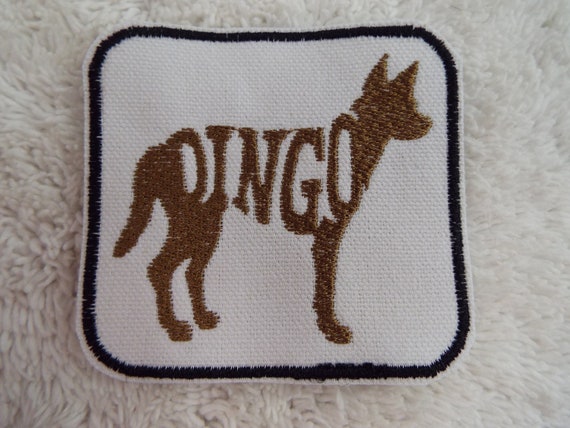 DINGO Wild Australian Dog Iron-on Patch | Etsy