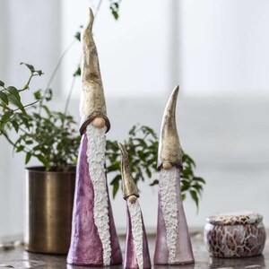 Tall Santa in Various Colours 21cm - Etsy UK