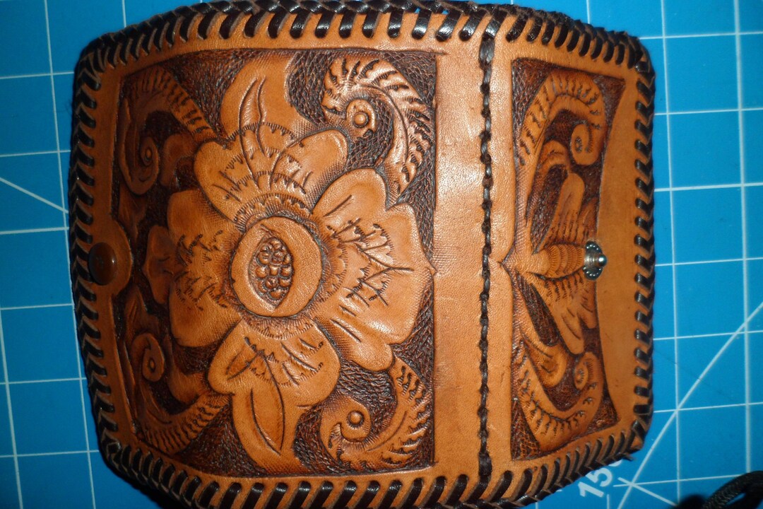 Vintage Genuine Leather Scotch Coin Sorter Purse - Etsy