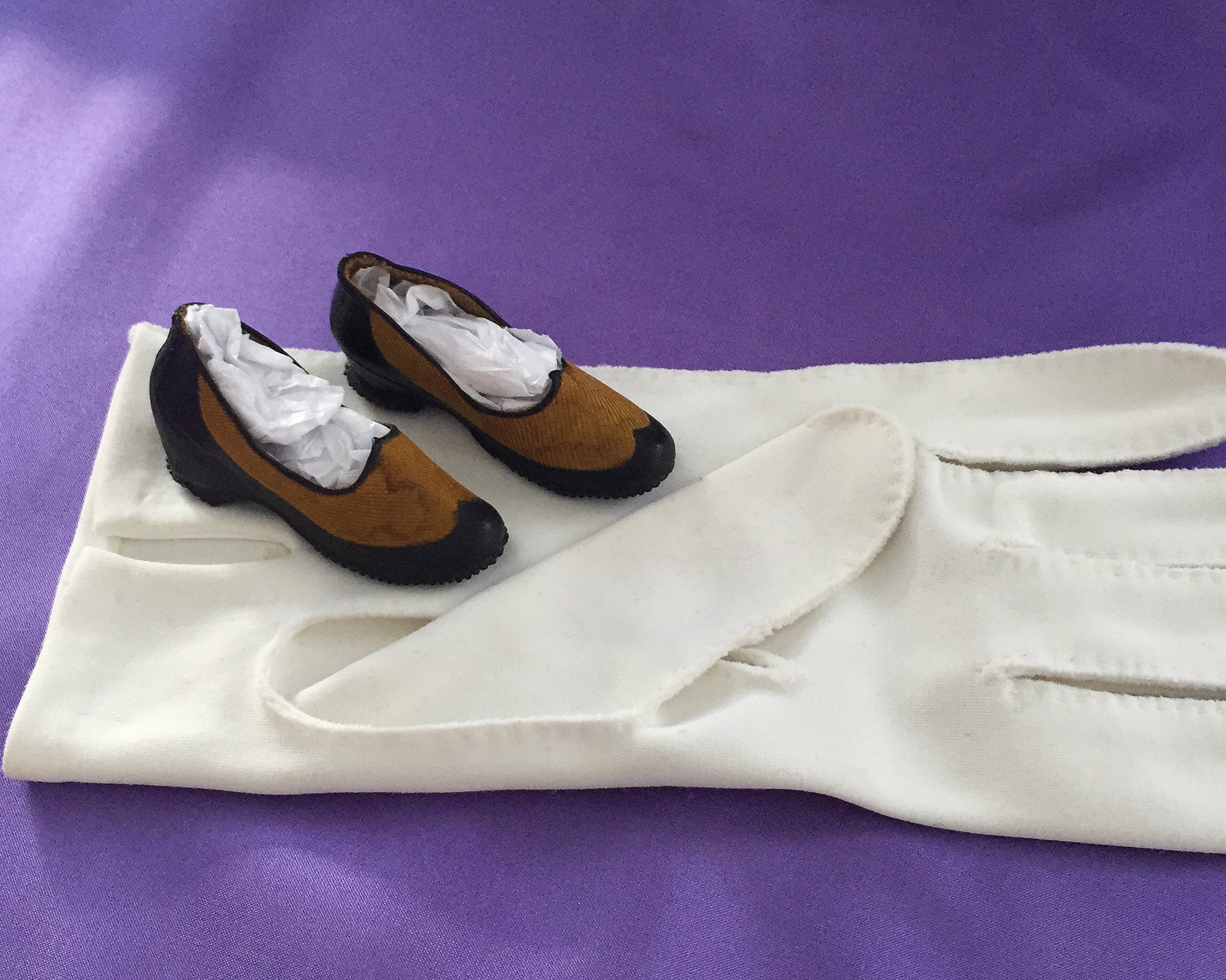 Ladies “storm Slippers” Two-toned. Mfg. by Boston Rubber Shoe Co. in ...