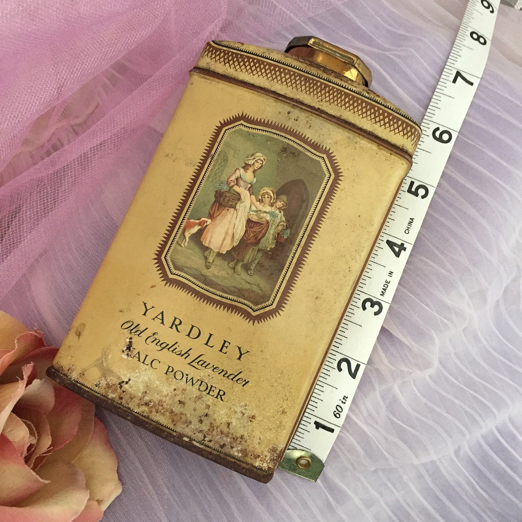 Yardley Old English Lavender Talc Powder. 1950s Vintage. 243g and 6 in ...