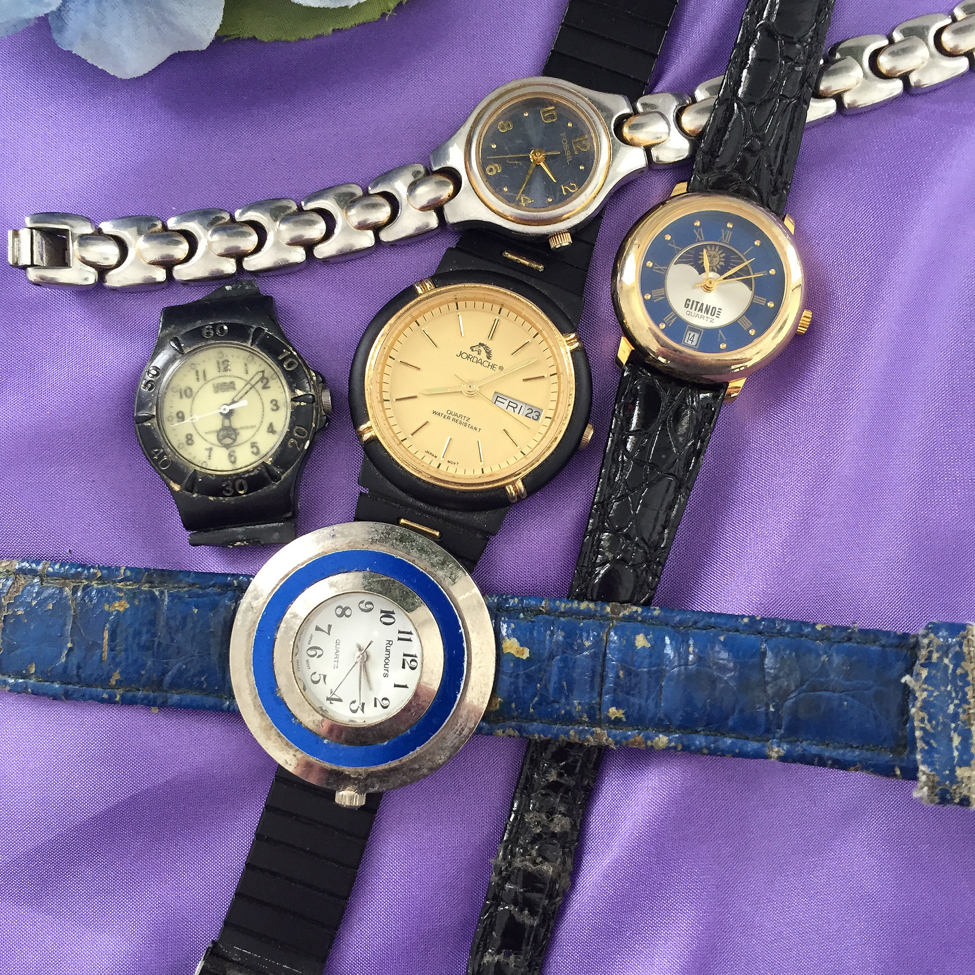 Watches Jordache Fossil Gitanoe Rumours Lours Plus Three - Etsy UK