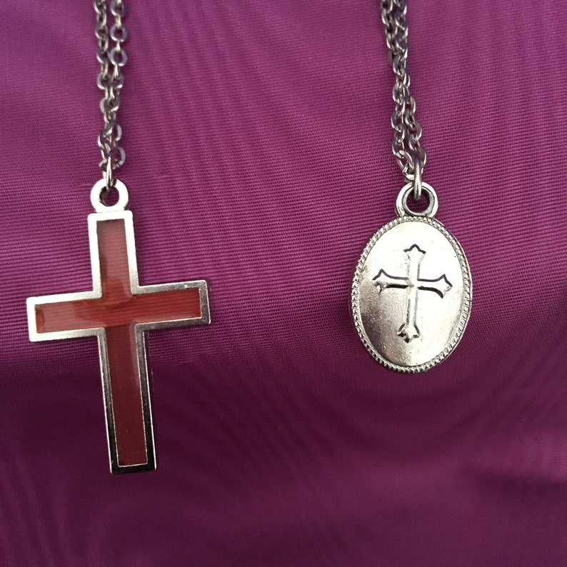 Five Religious Metals From the 1970’s. All With Chains and All Clasps ...