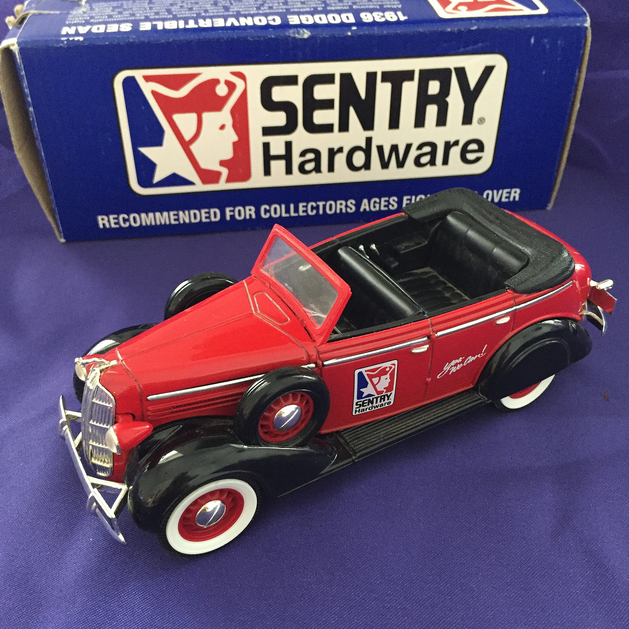 Sentry Hardware Limited Edition 1936 Dodge Convertible Sedan. Die-cast ...