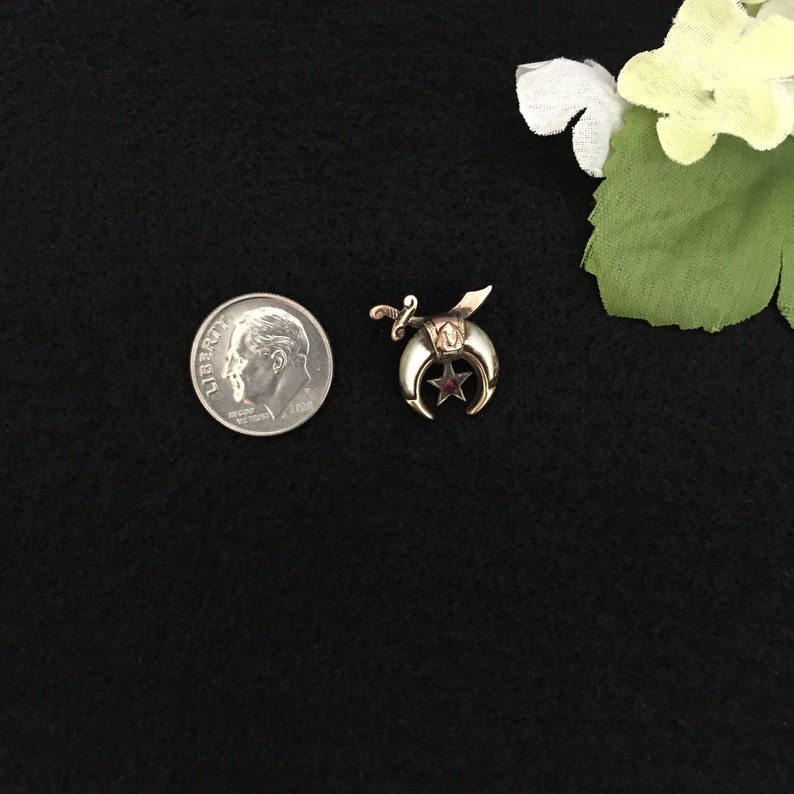 Early 20th Century Masonic Lapel Pin. Ruby Stone Mother of - Etsy