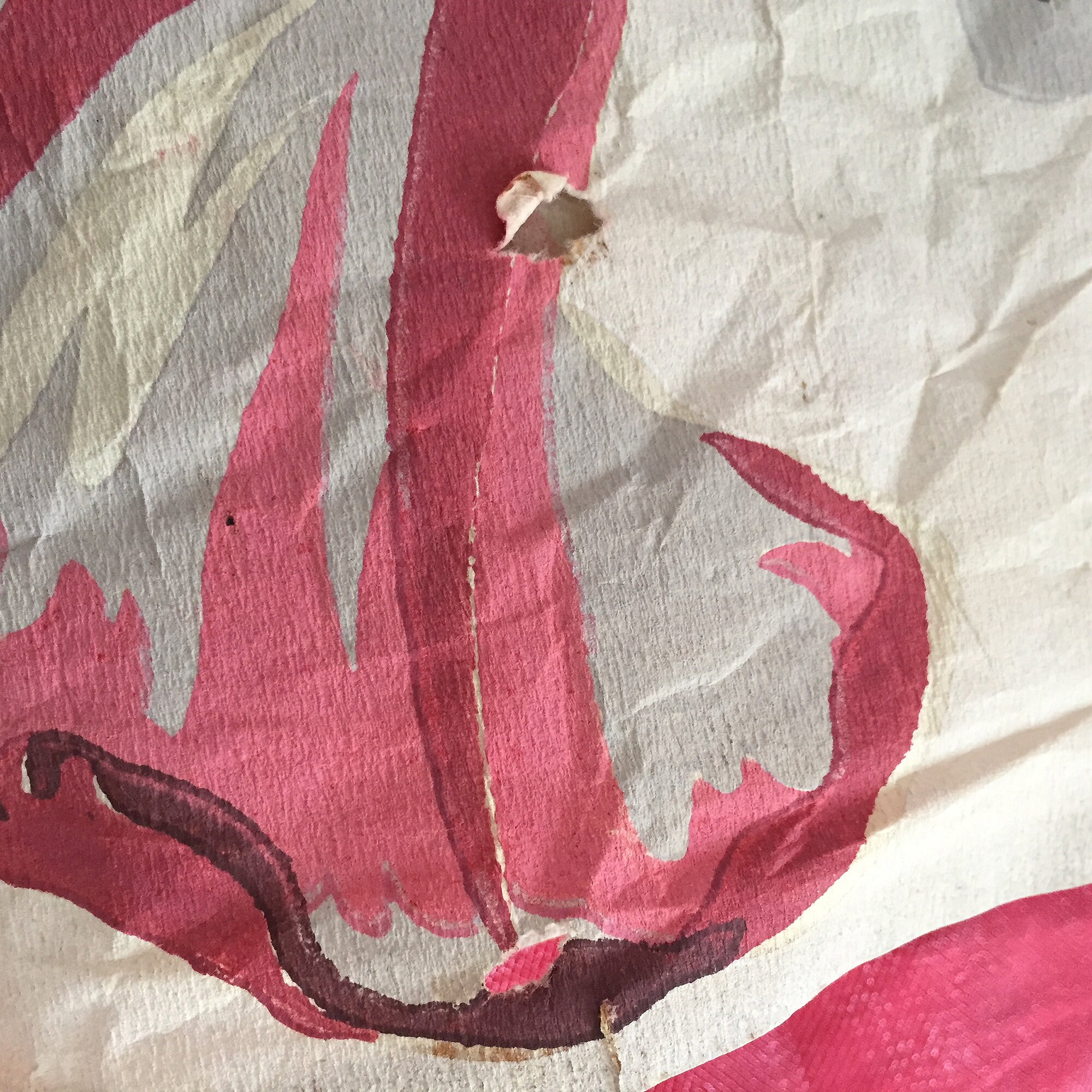 Paper Drapery 1940s WWII Rationing Item. Morning Glory Motif. - Etsy