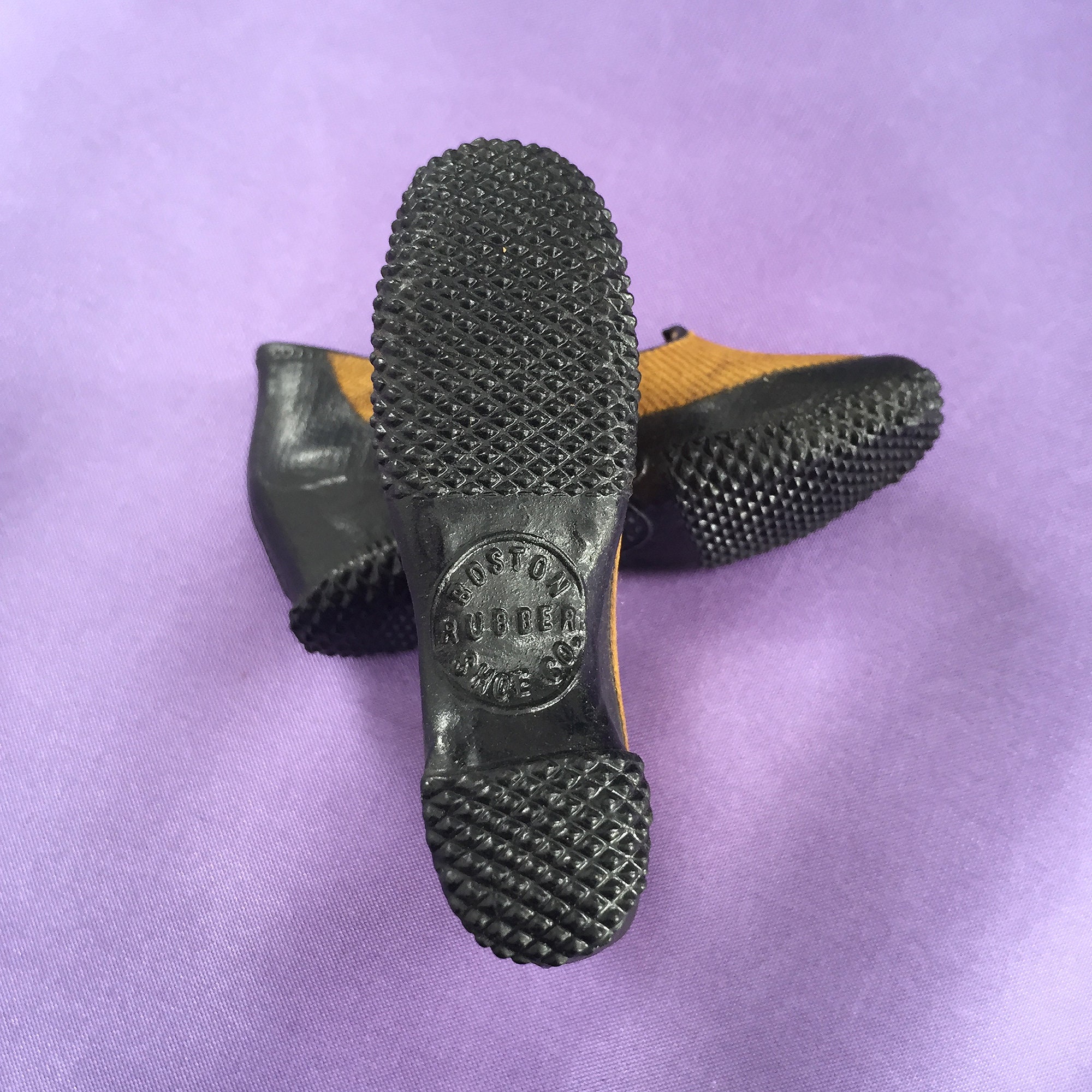 Ladies “storm Slippers” Two-toned. Mfg. by Boston Rubber Shoe Co. in ...