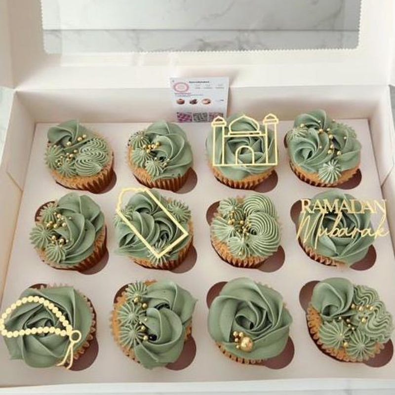 Ramadan Cupcake Decorations - Etsy UK