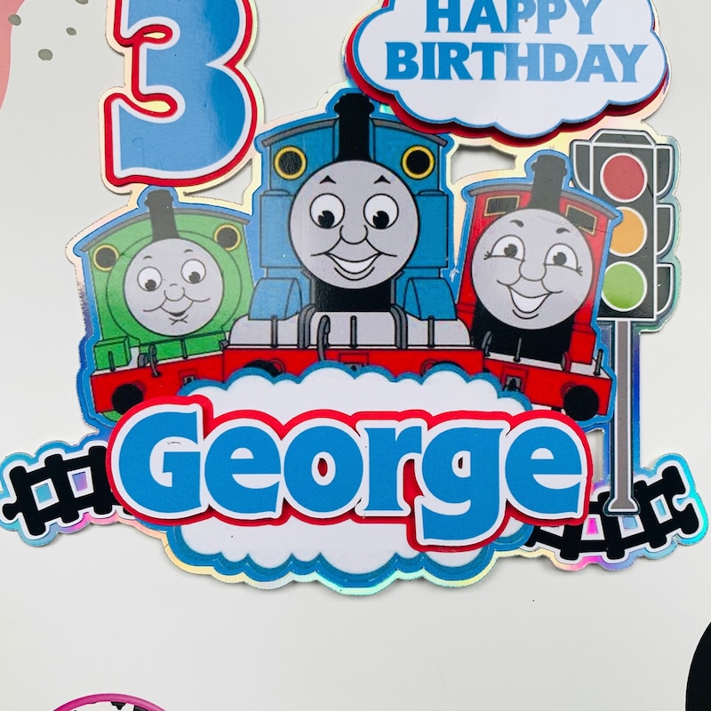 Steam Train Cake Decor - Etsy UK