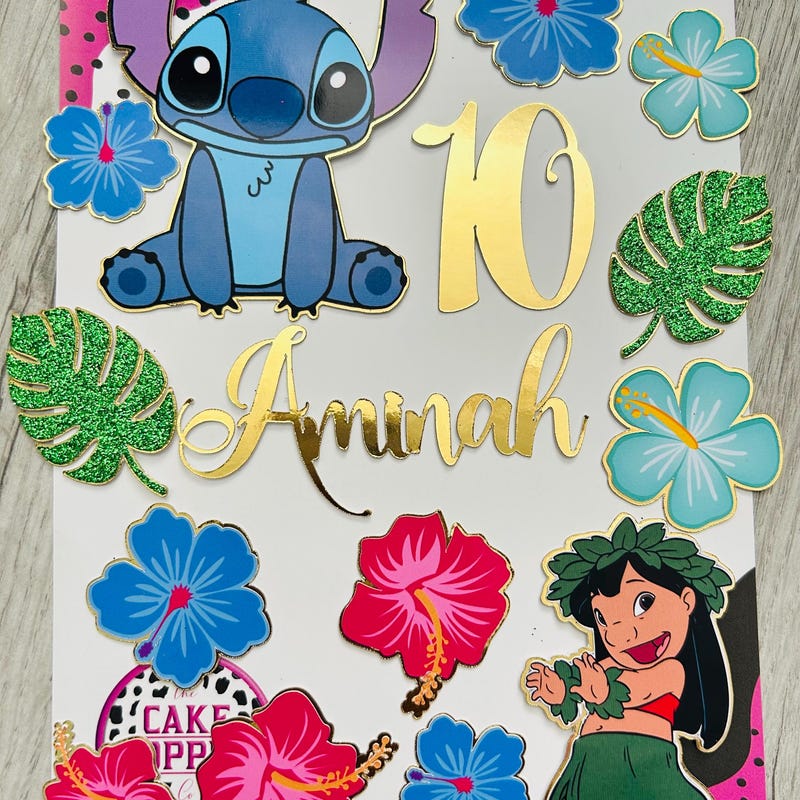 Lilo Angel Topper - Etsy UK