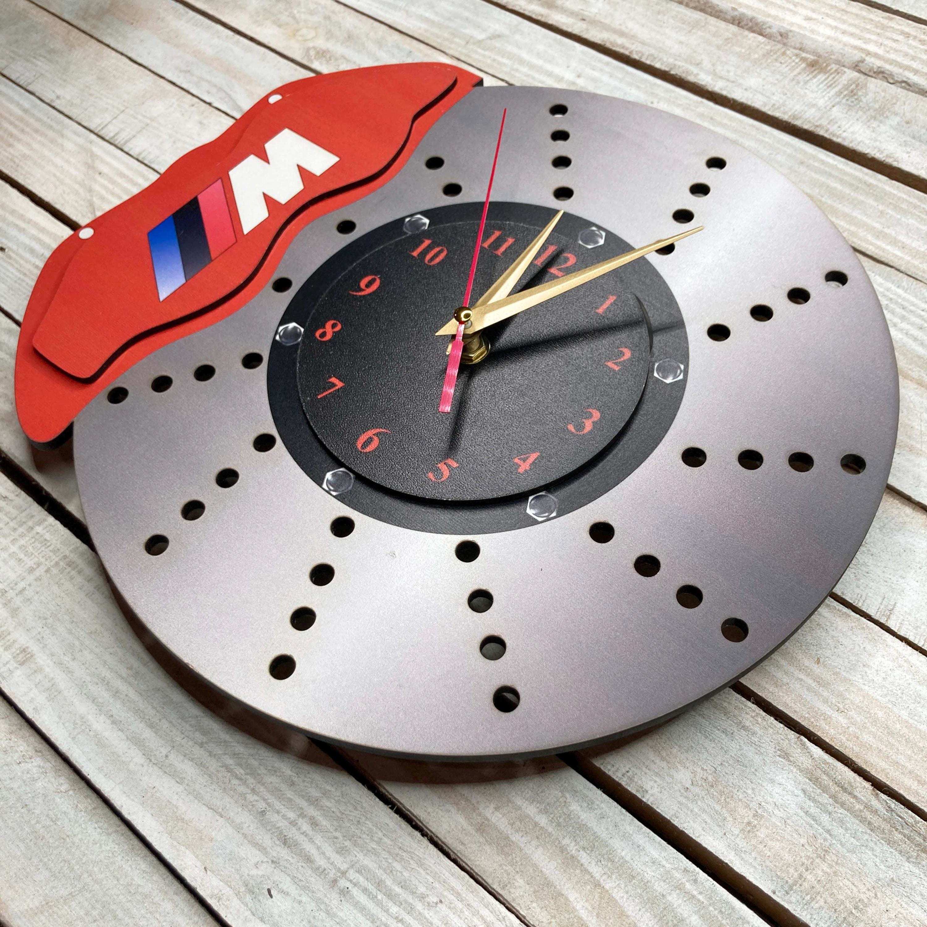 Unique BMW Design Wall Clock - Large Modern Clock - BMW Fan Decor & BMW ...