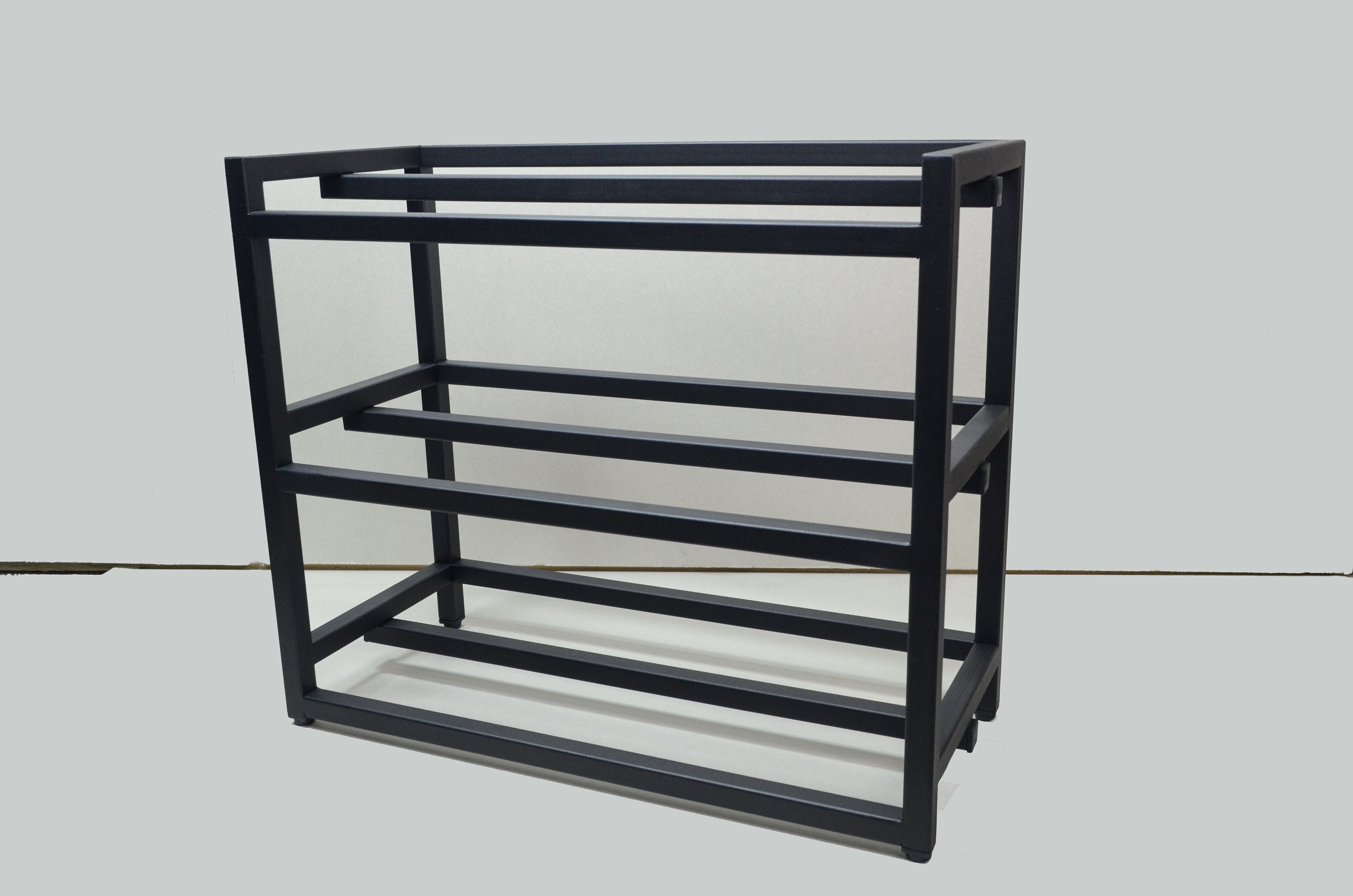 Entryway Metal Shoe Rack Industrial Schuhregal Metall Black - Etsy