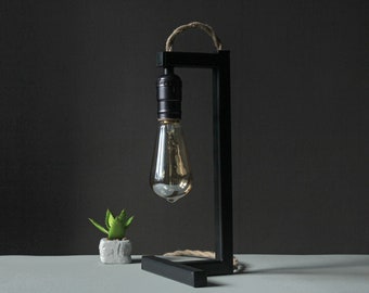 Edison Table Lamp - Etsy