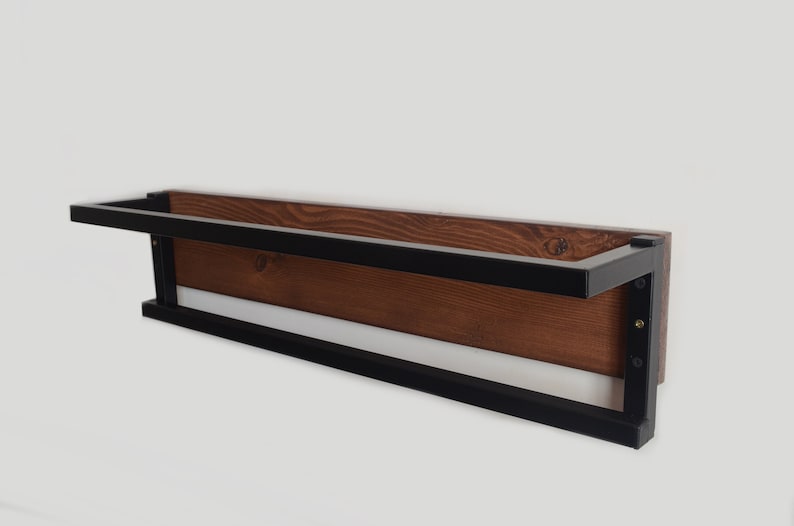 Entryway Metal Shoe Storage Wooden Shoe Rack Wall Mount - Etsy